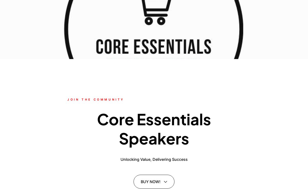Core Essentials Speakers